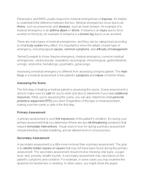 Trauma - View the notes down below for much more - Trauma Basics Trauma ...