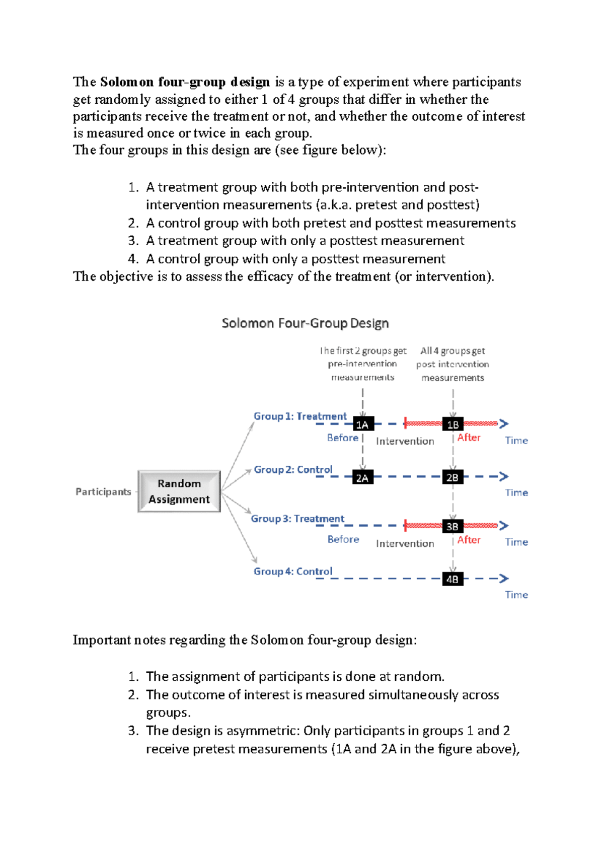 Nederlandse test kwantiatief - The Solomon four-group design is a type ...
