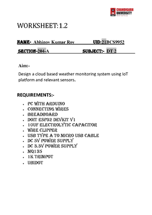DT Worksheet 1.3 - n nmb jjjkjkk - Department of Computer Science ...