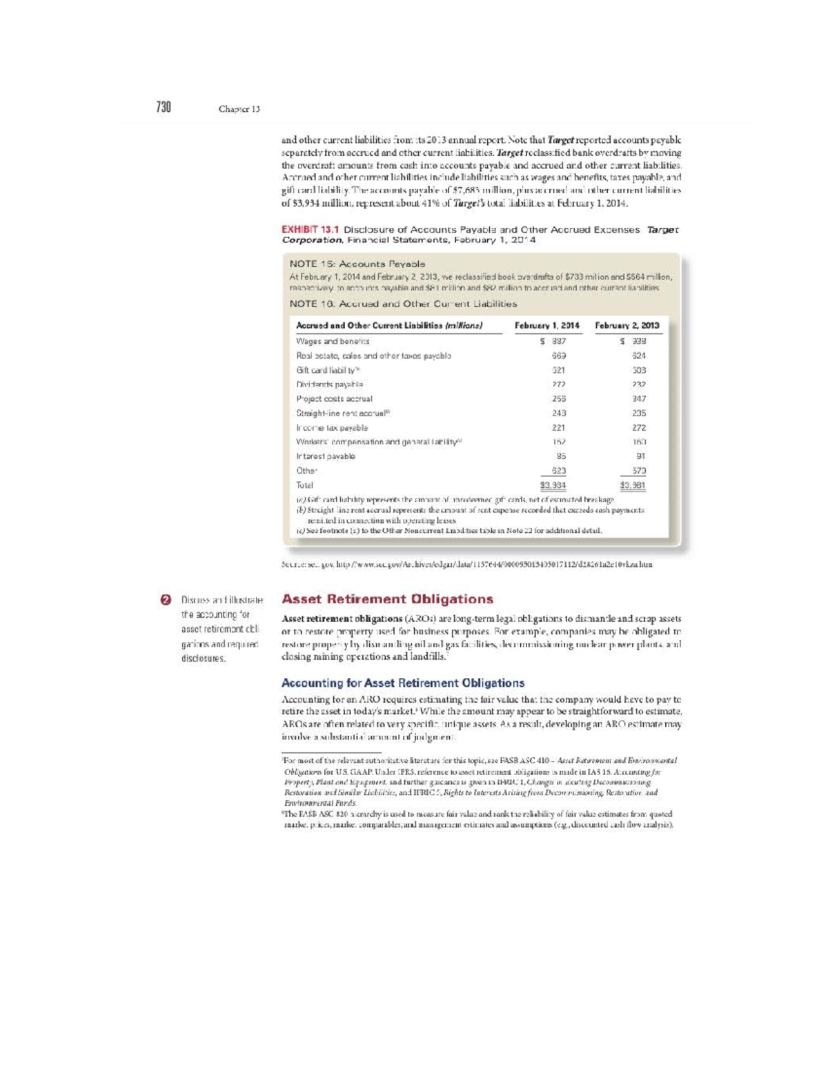 ALT Chapter ON ARO - Alternate Reading about ARO. - 730 Chapter 13 and ...