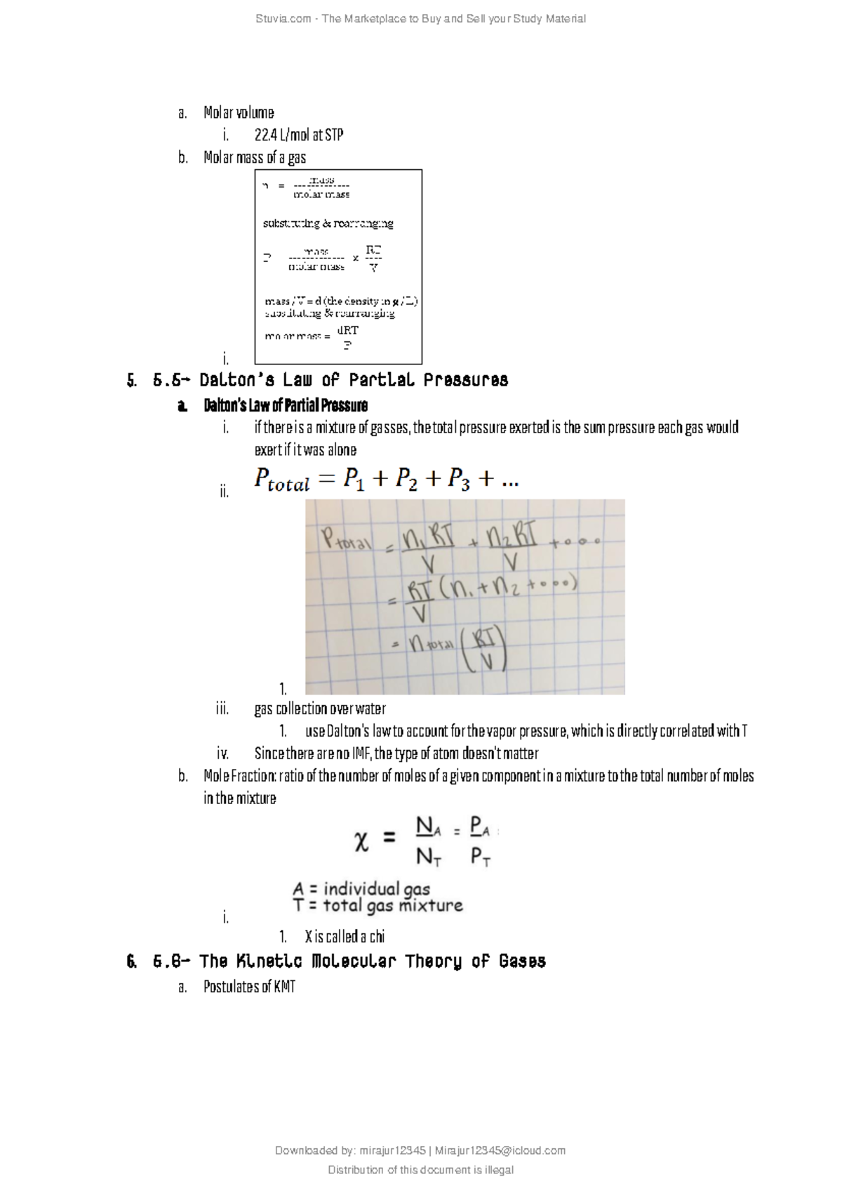 Ap chem notes-11 - 2021 - Stuvia - The Marketplace to Buy and Sell your ...