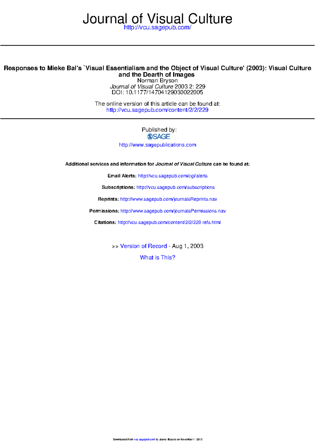 Sessao 1. auxiliar. Bryson-Response-Bal-4229 - vcu.sagepub/ Journal of ...
