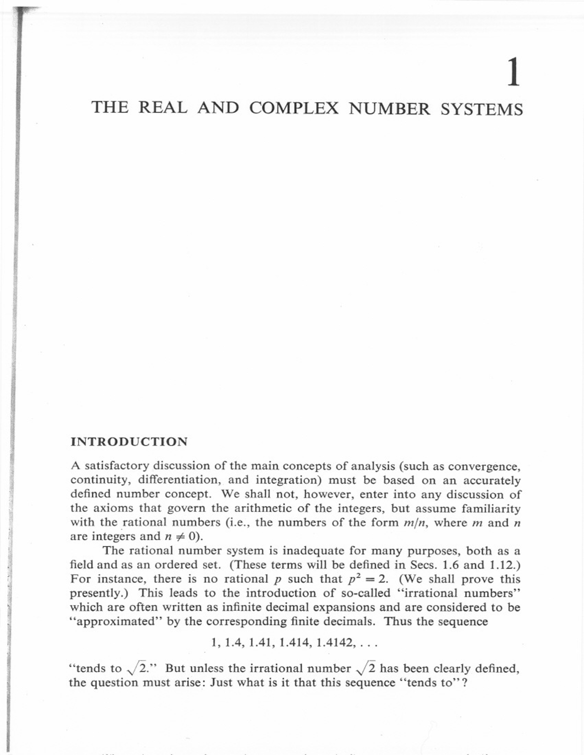 Revision Notes Book Principles Of Mathematical Analysis Rudin