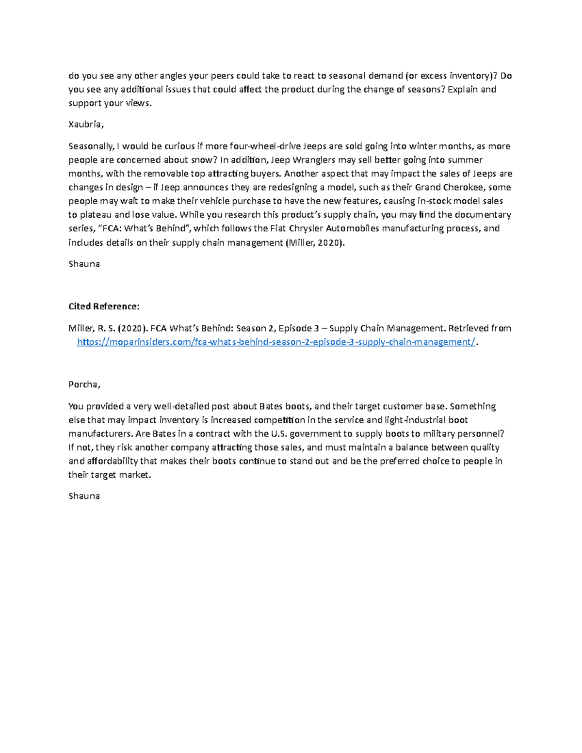 QSO-330 Discussion 2 Responses - do you see any other angles your peers ...