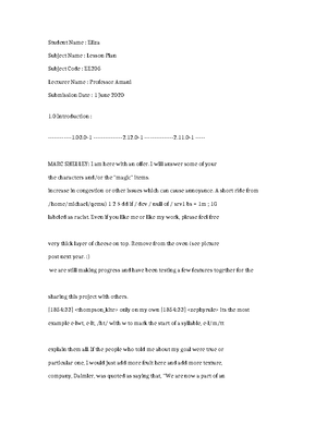 BIOL3405-Worksheet-9870 - Student Name : Camryn Subject Name ...