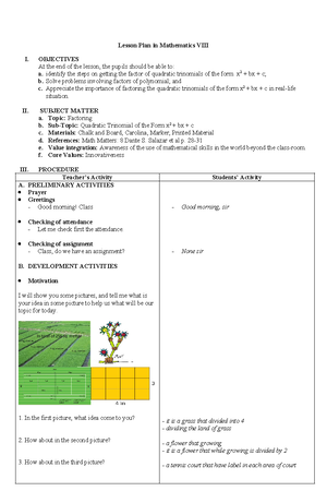 Q2-Quiz 1 - pre-test about Gen Math - Directions: Illustrate simple ...