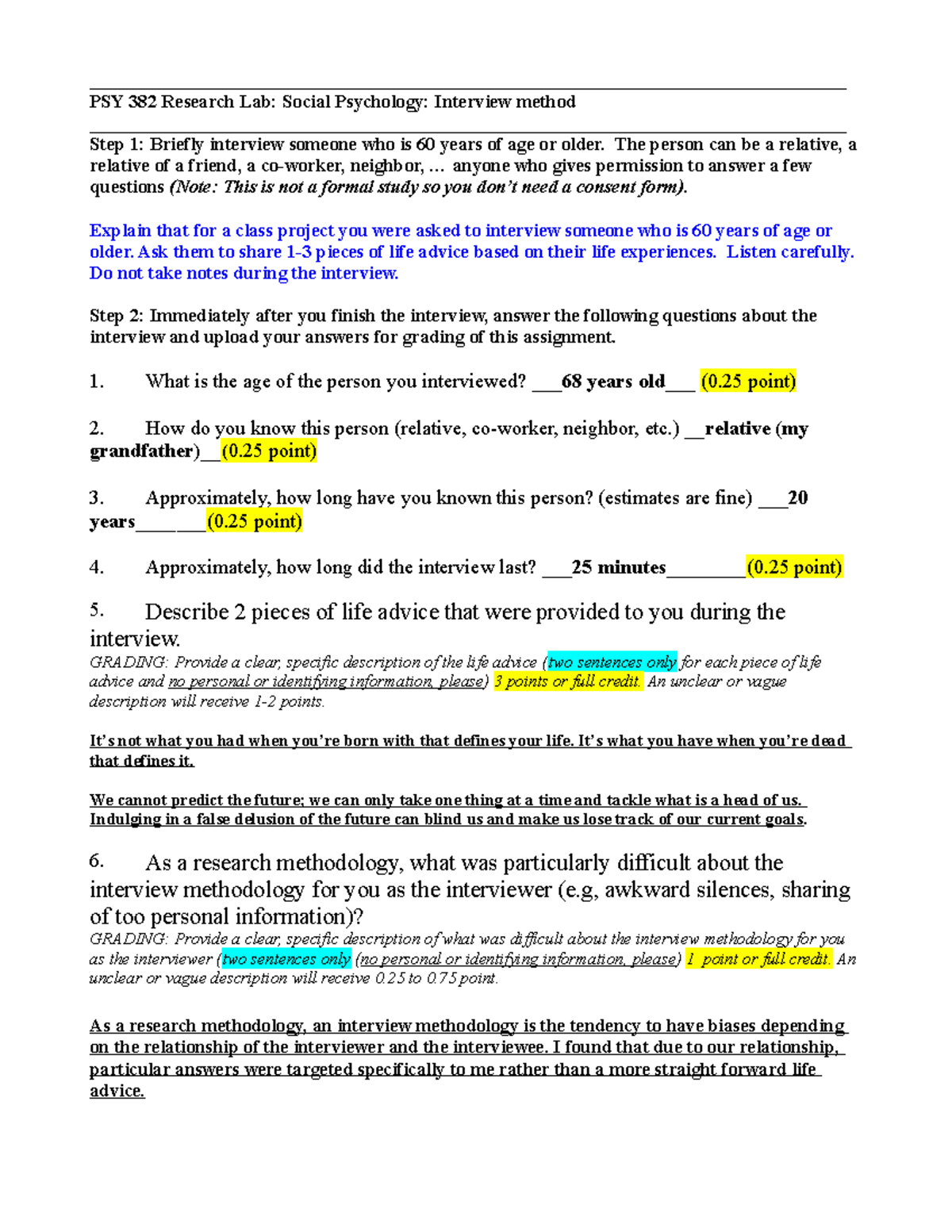 Module 8 assignment 2 interview - - Studocu