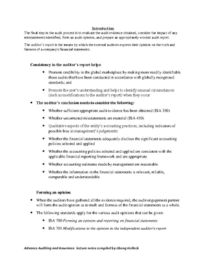 Audit Approach - AUDIT STRATEGIES An audit strategy is the overall ...