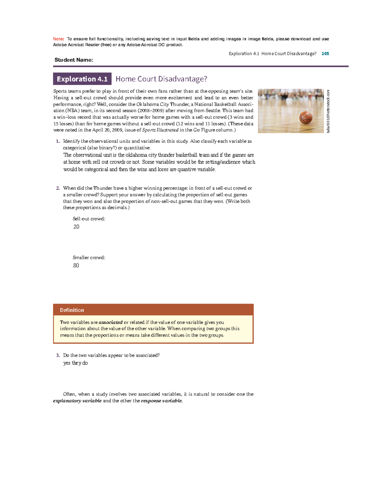 C04Exploration 4 1 Interactive Workbook - Note: To ensure full ...