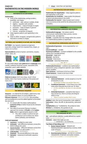 Reviewer - MMW - BINARY NUMBERS 65536 32768 16384 8192 4096 2048 1024 ...