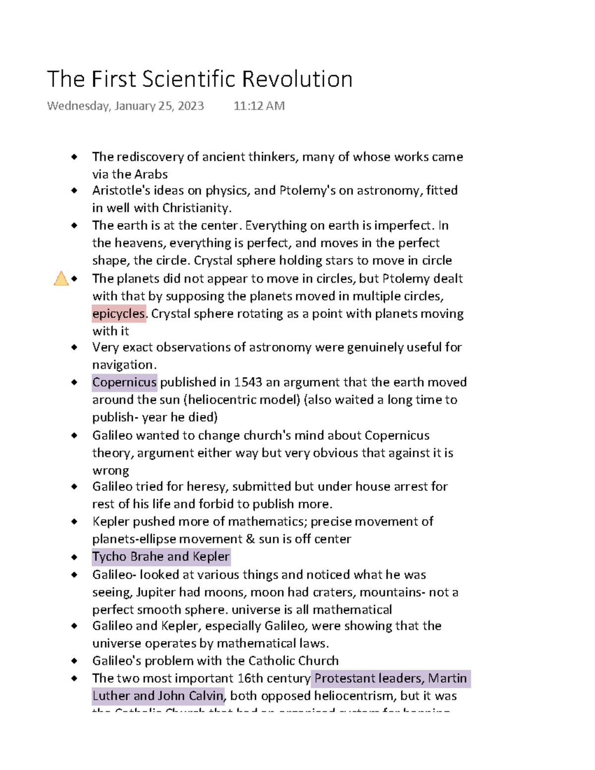 The First Scientific Revolution - The rediscovery of ancient thinkers ...