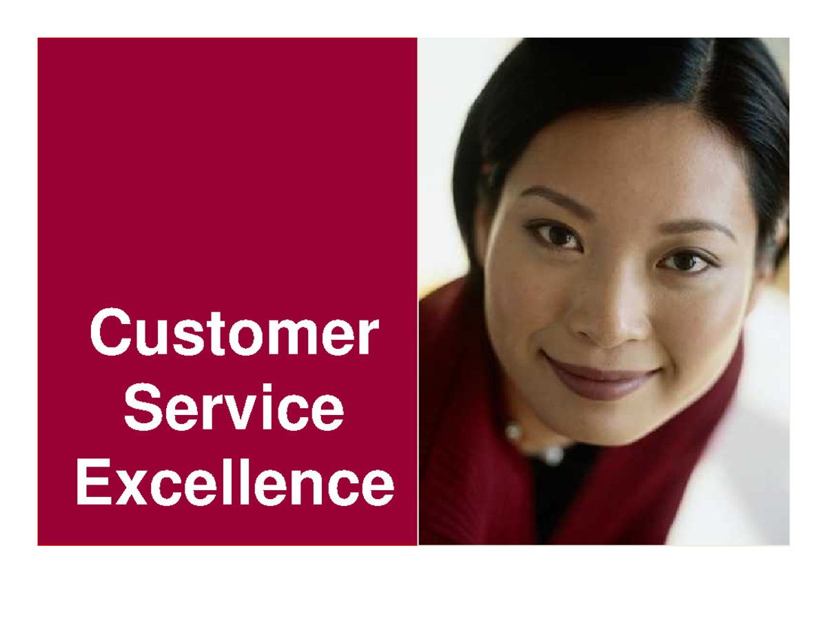 Materi Pelatihan Service Excellence - Customer Service Excellence Slide ...