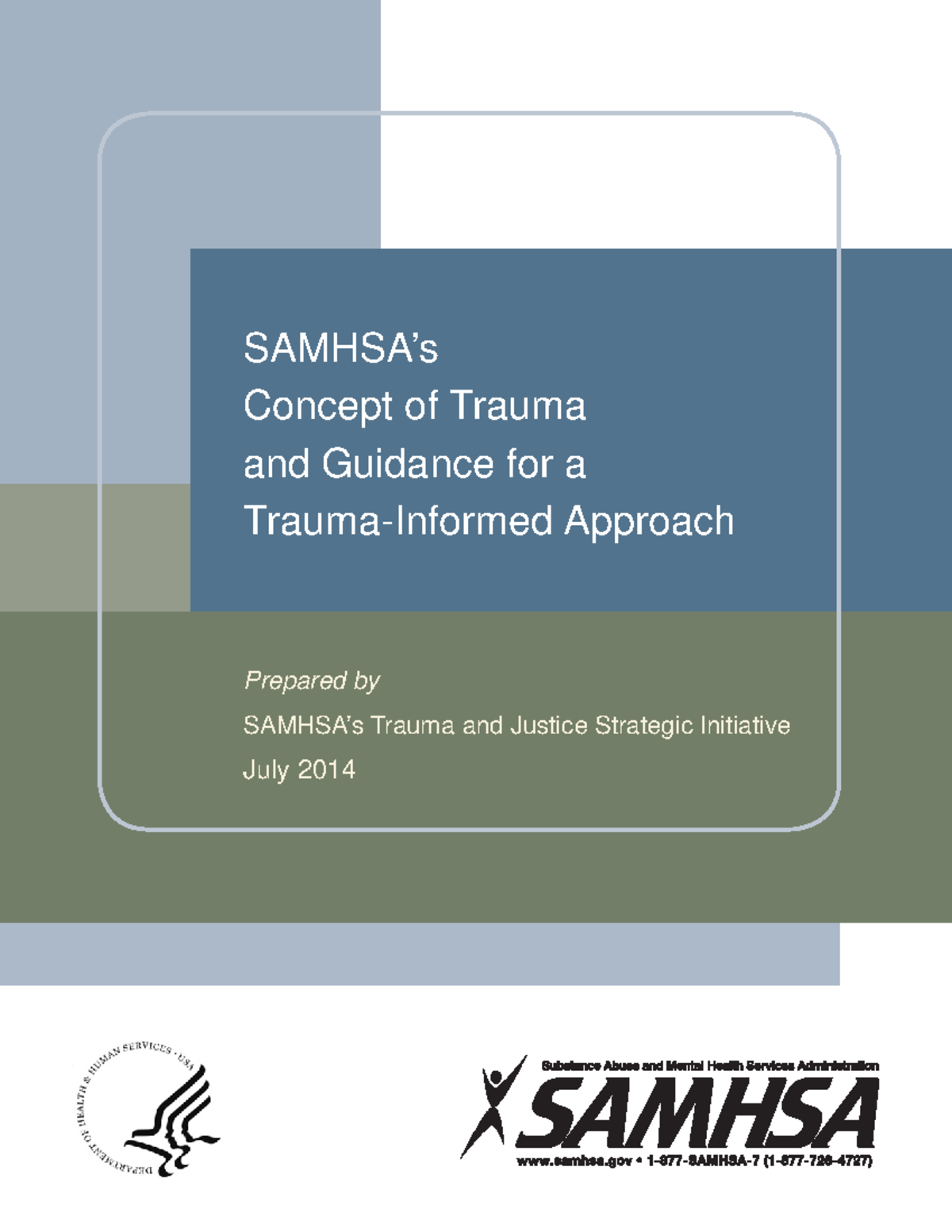 Samhsa TIC Concept Trauma Guidance - SAMHSA’s Concept of Trauma and ...