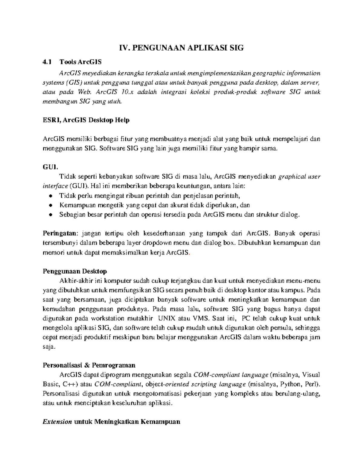 Modul Dasar- Dasar SIG Dalam Pertanian Presisi - IV. PENGUNAAN APLIKASI ...