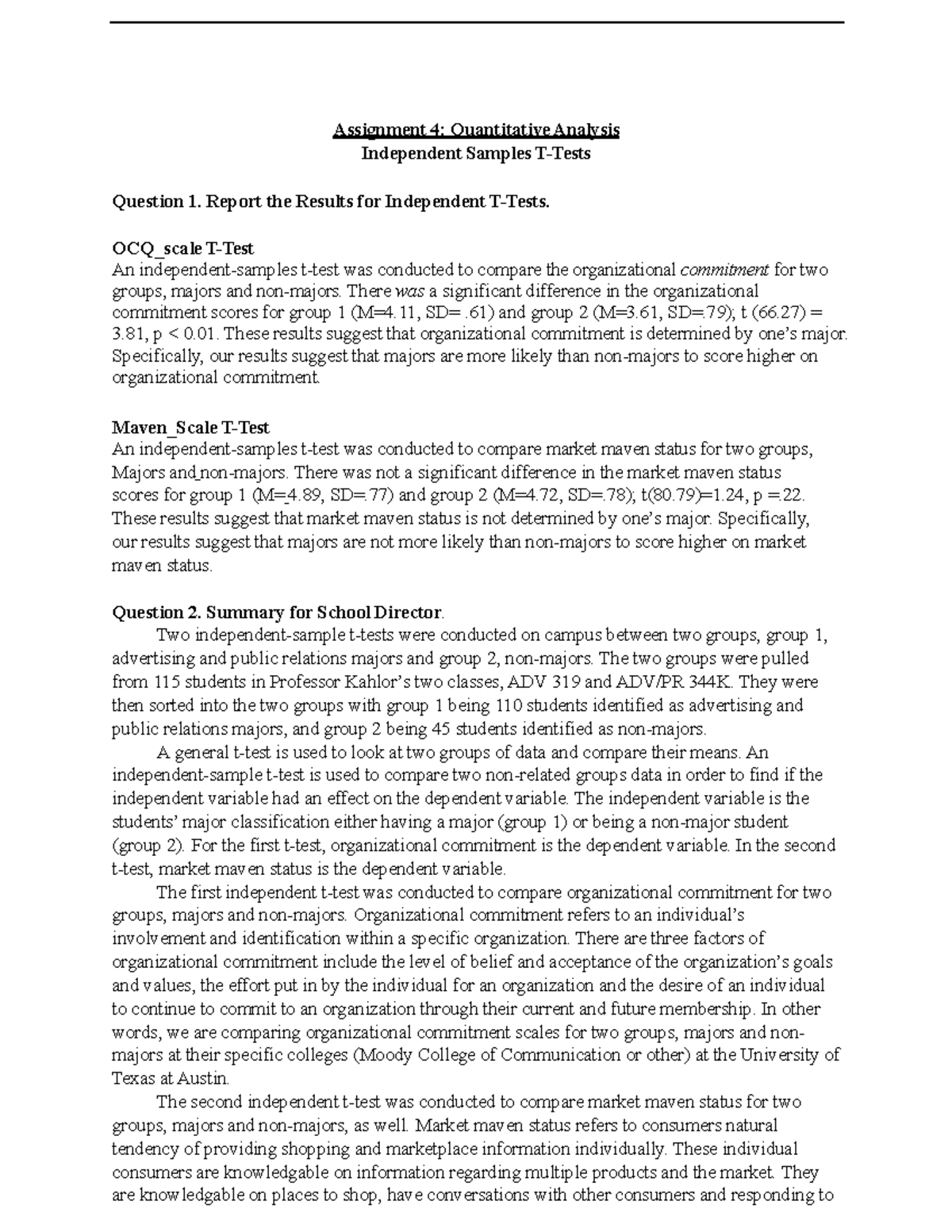 Assignment 4 v1 Eva Nassery Final - Assignment 4: Quantitative Analysis ...