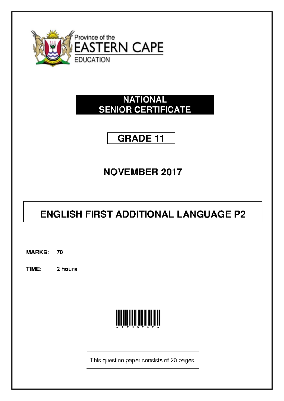 ENG FAL P2 GR11 November 2017 240508 130307 - NATIONAL SENIOR ...