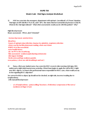 Medication Lab values assignment - Week 1 Assignment (Medication/Lab Values) Please create cue ...