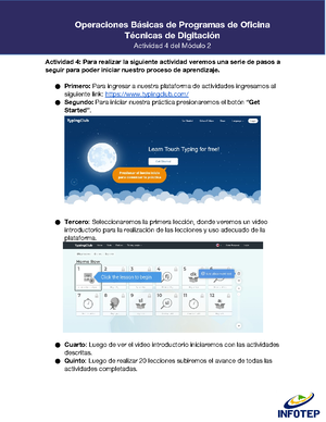 Actividad 1 - Módulo 5 - Operaciones Básicas de Programas de Oficina ...