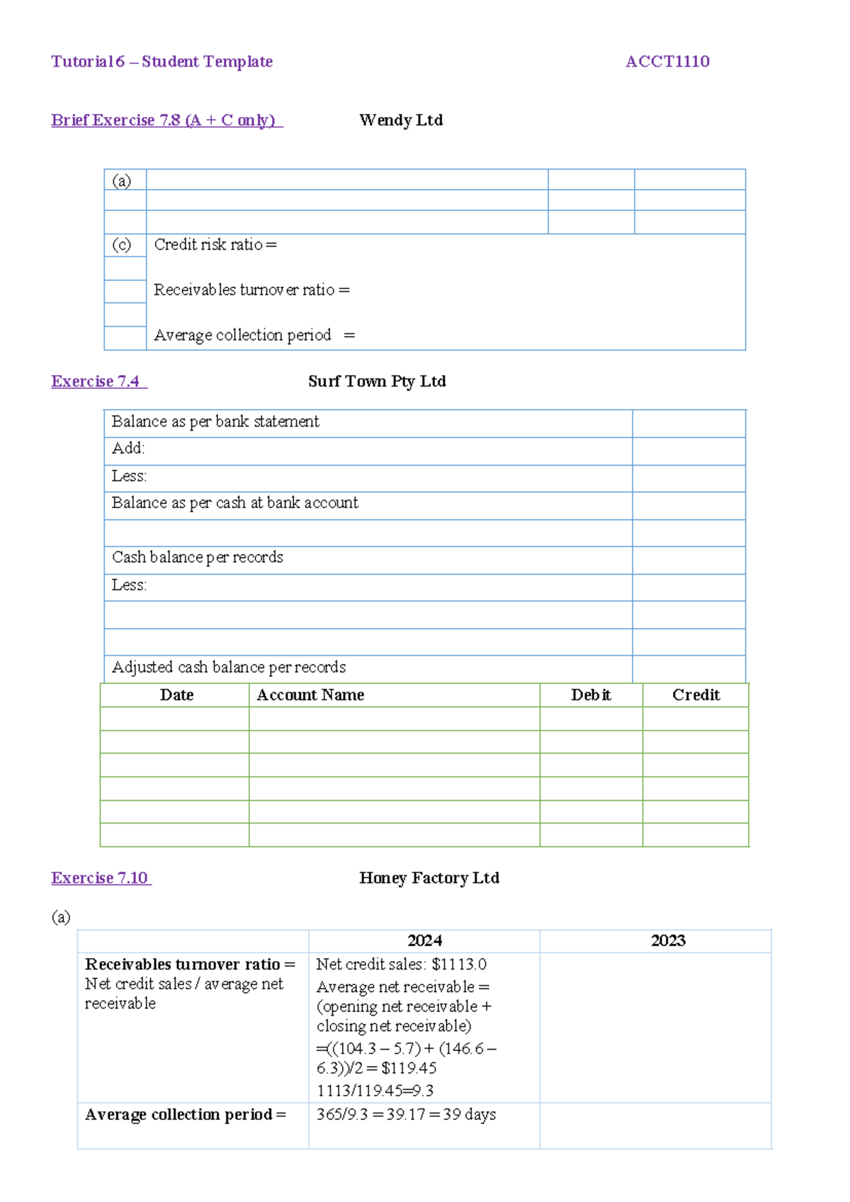 Tutorial 6 - Templates for Students 2022 - Tutorial 6 – Student ...