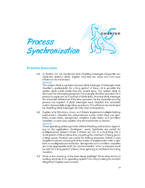Solutions to Practice Exercises Ch.10 - 10 C H A P T E R Virtual Memory Practice Exercises 10 ...