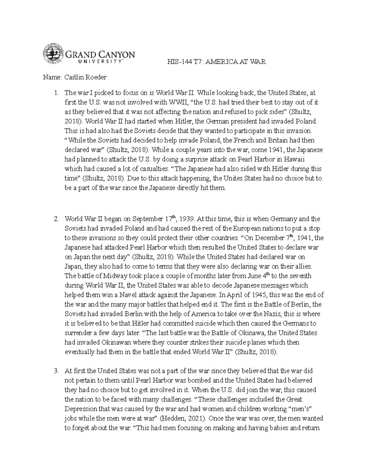 World War II - While looking back, the United States, at first the U ...