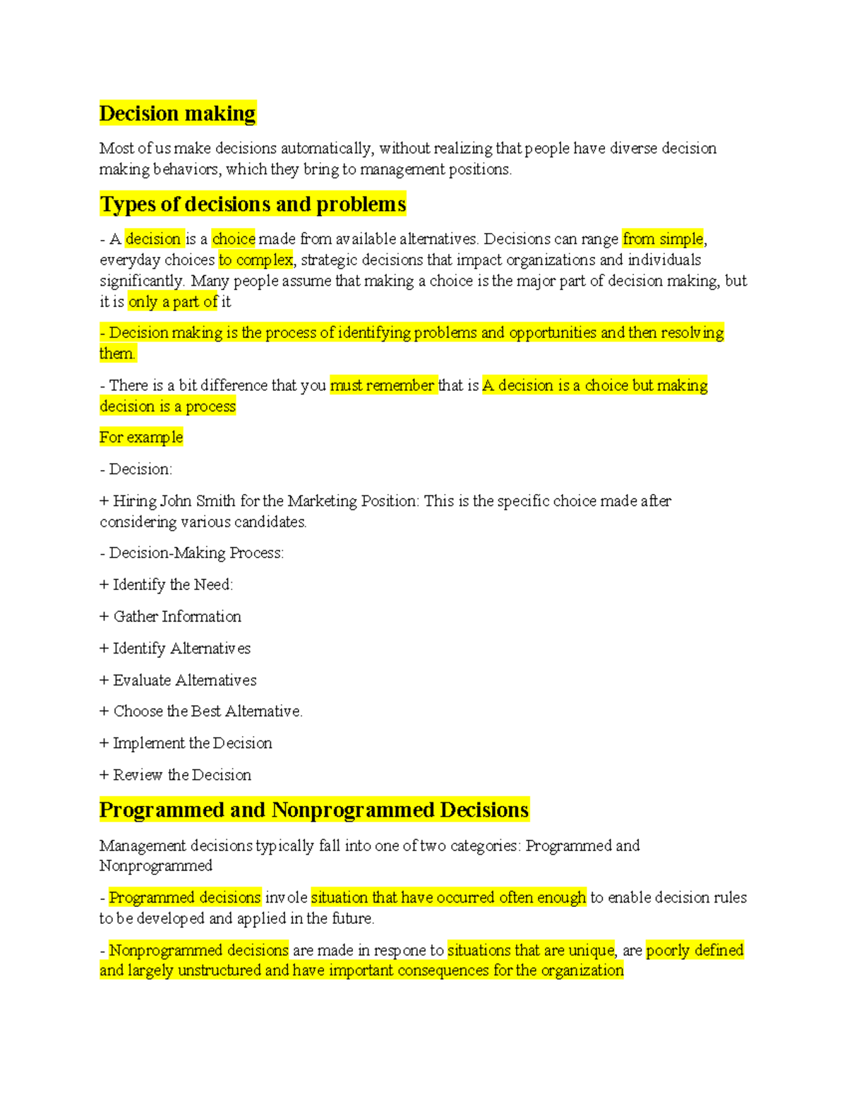 Chapter-9-Types-of-decisions-problem-and-Decision-making-model ...
