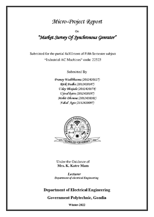 IR Proximaty Sensor Project Report - Electronics and telecommunication ...