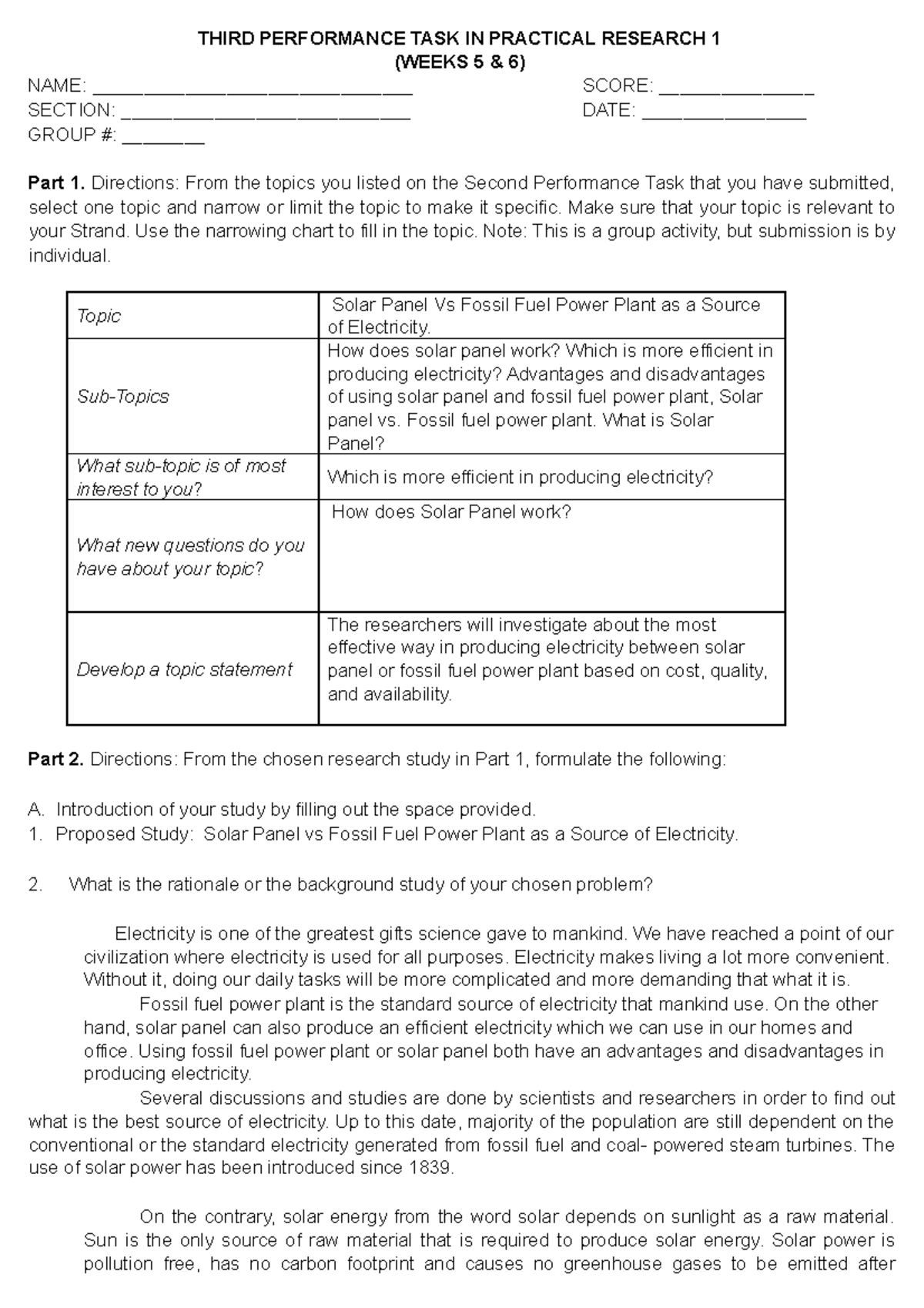 Research- Group - I love you - THIRD PERFORMANCE TASK IN PRACTICAL ...