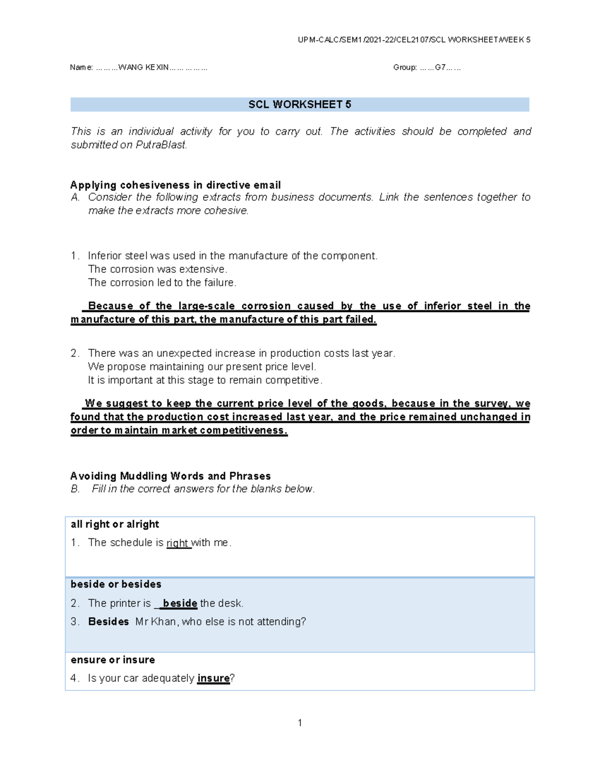 Scl5 - nothing - UPM-CALC/SEM1/2021-22/CEL2107/SCL WORKSHEET/WEEK 5 ...