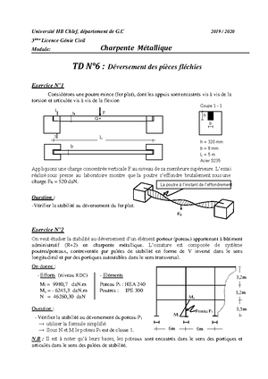 Exercices de MMC 3 - Mécanique des Milieux Continus Recueil d’exercices ...
