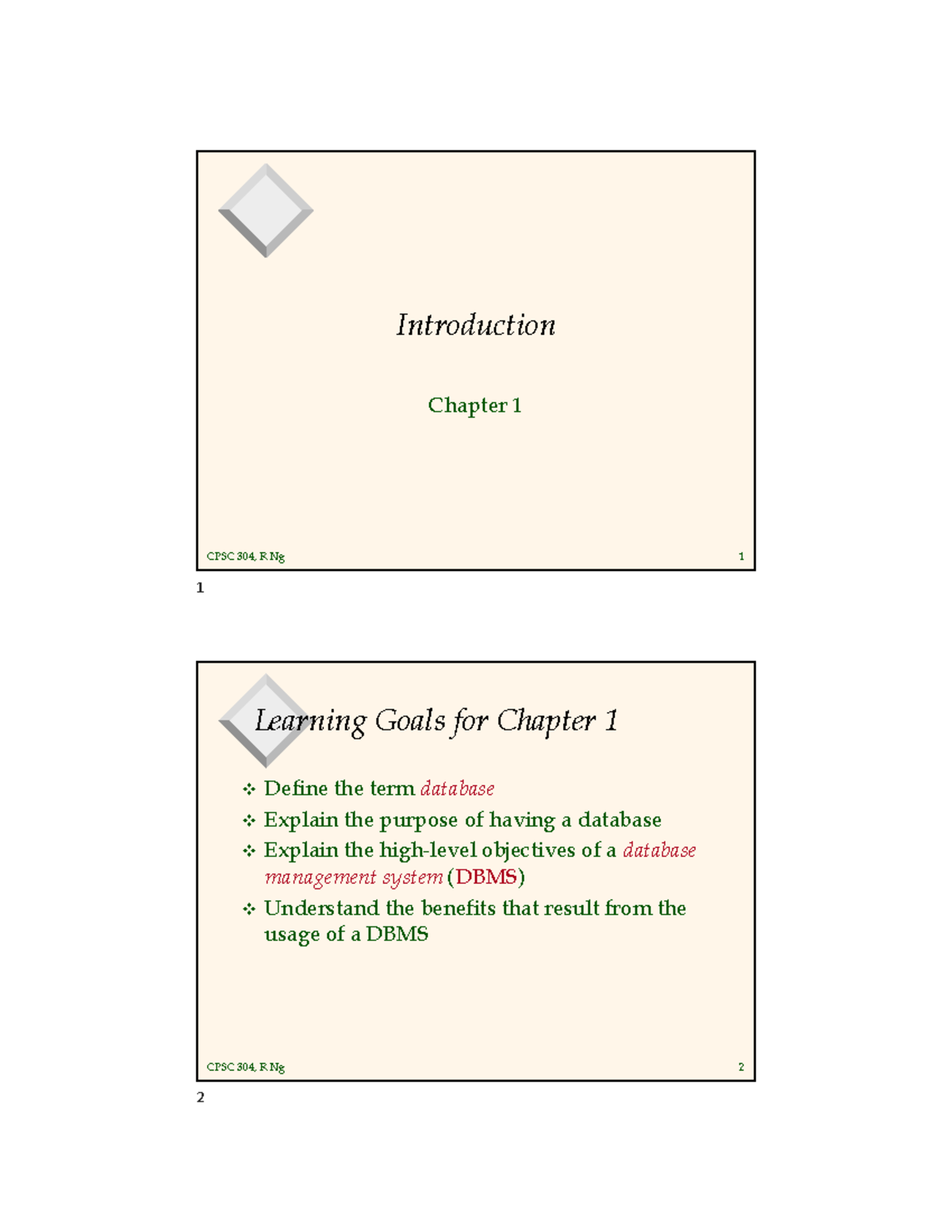 Chapter 1 Introduction Cpsc 304 R Ng 1 Introduction Chapter 1 1 Cpsc
