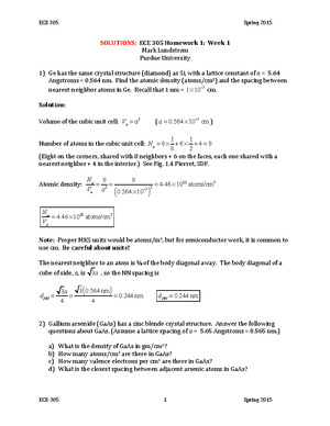 Assignment 2 (Group Assignment) - SE32203 SEMICONDUCTOR PHYSICS ...