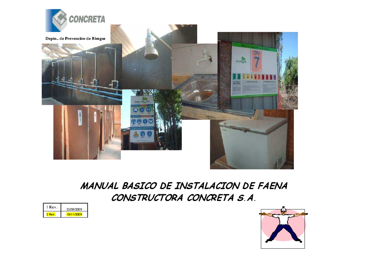 C Manual Instalacion de Faenas - Depto.. de Prevención de Riesgos ...