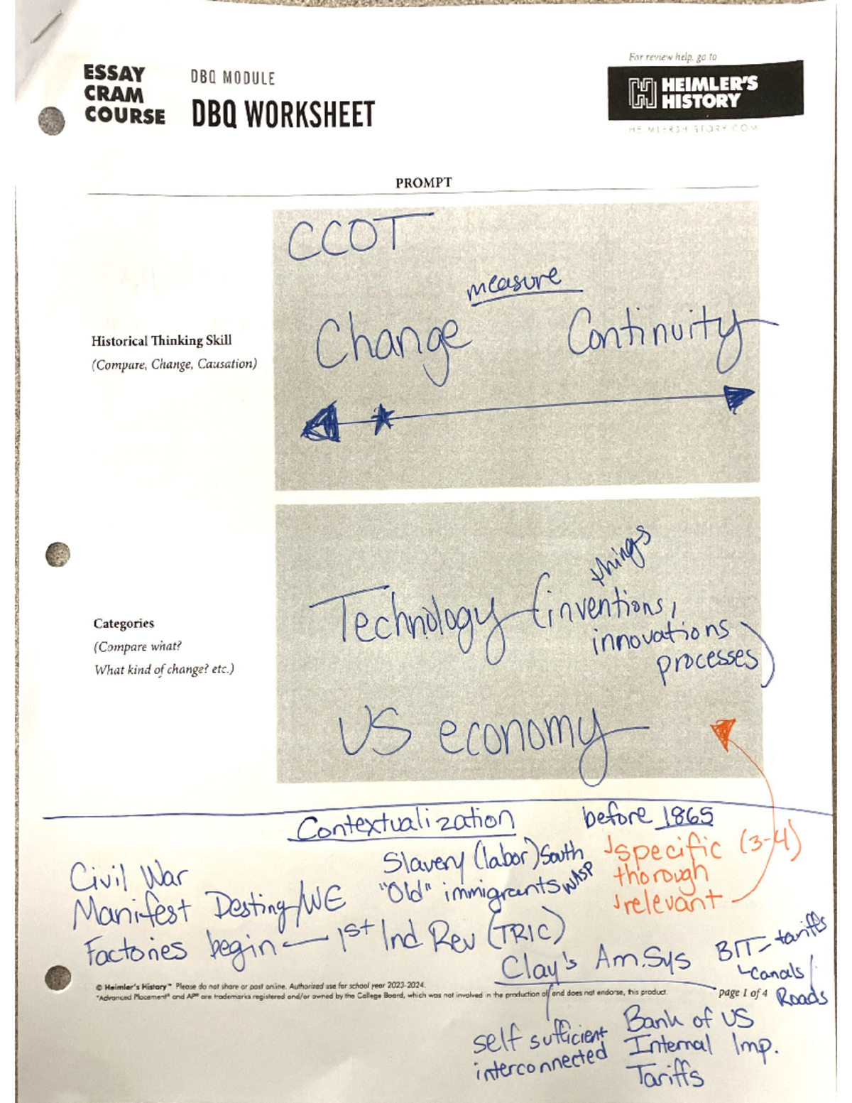 Doc+02 12 2024+08 08 49 - Unit 6 DBQ Notes - Studocu