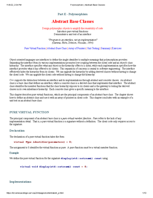 Refinements Input and Output Refinements - ... Nobody has come up with a solution that pleases ...