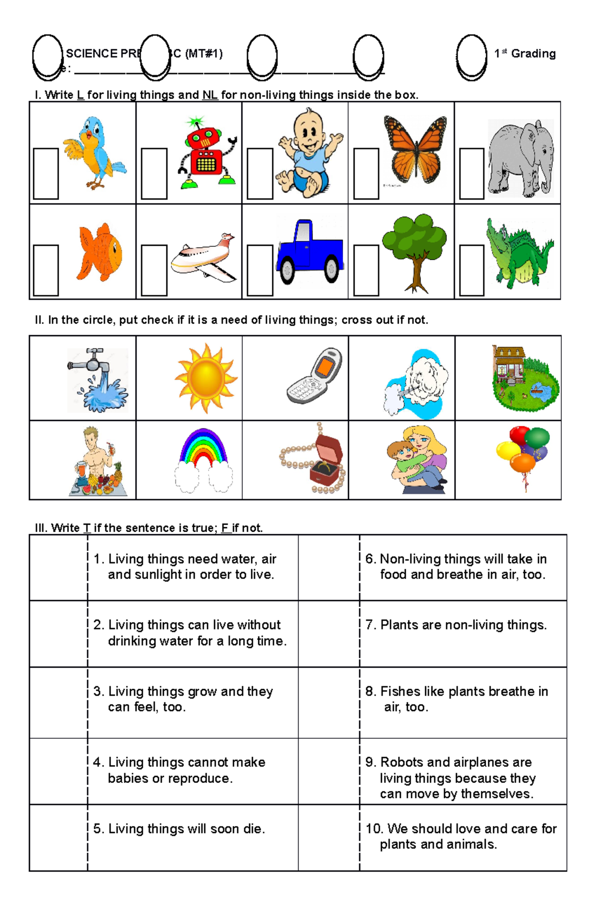 MT- Science PREP-2020 - vcadgbfbasfAS - BWS SCIENCE PREP-ABC (MT#1) 1 ...
