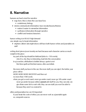 11. Writing for Broadcast - 11. Writing for Broadcast the arc of a ...