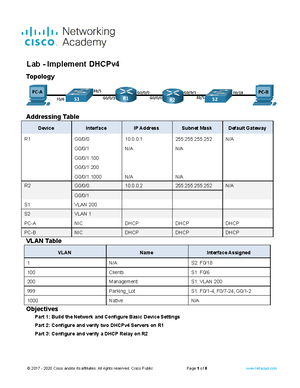 File 11.6.2-lab-switch-security-configuration complete file - Topology Addressing Table Device ...