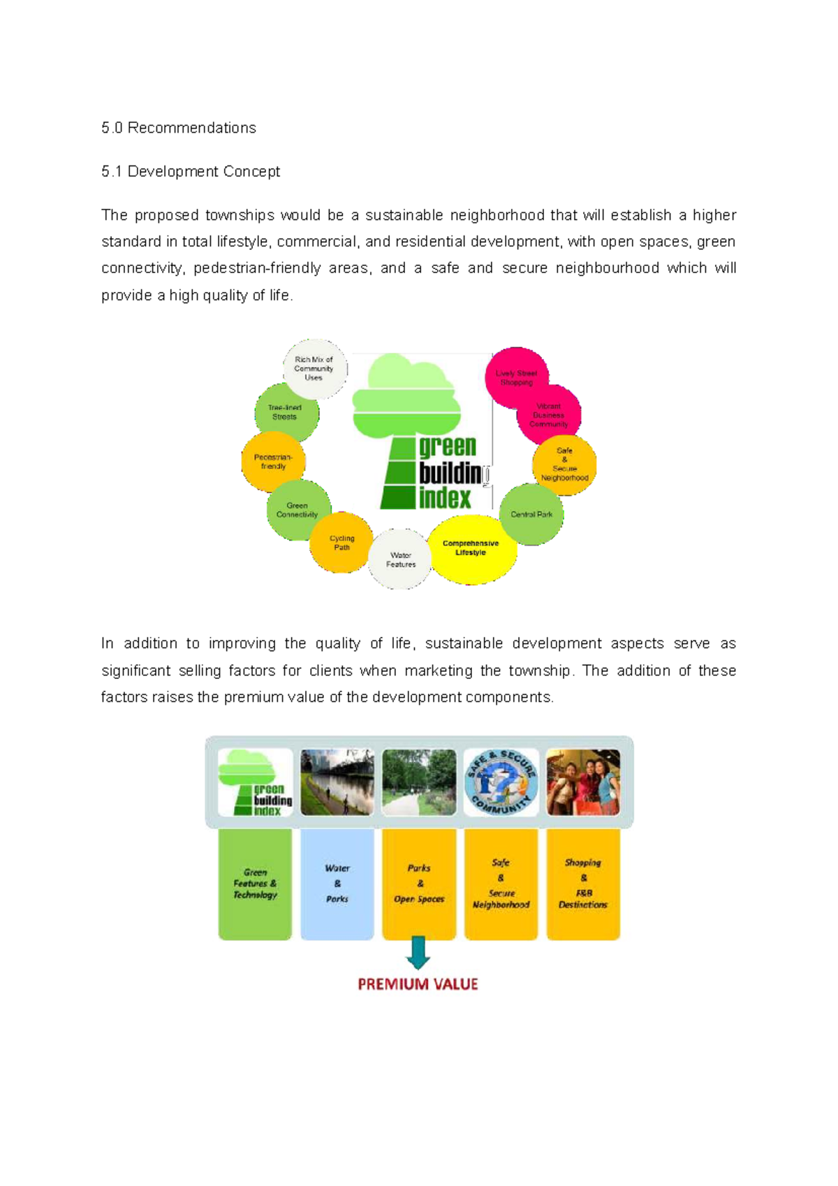 Development Proposal - 5 Recommendations 5 Development Concept The ...