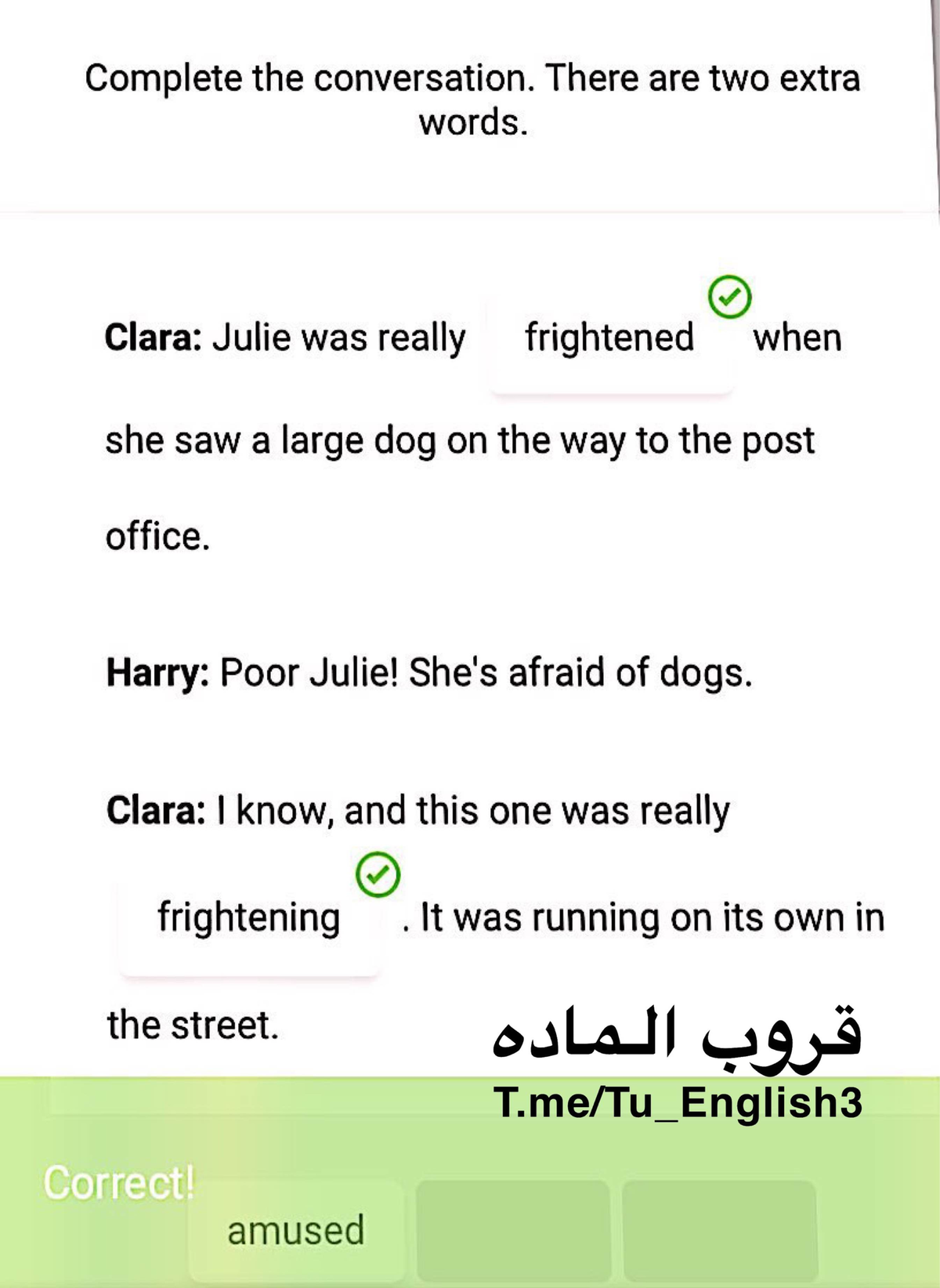Unit 4, book 3 - ............. - Complete the conversation. There are ...