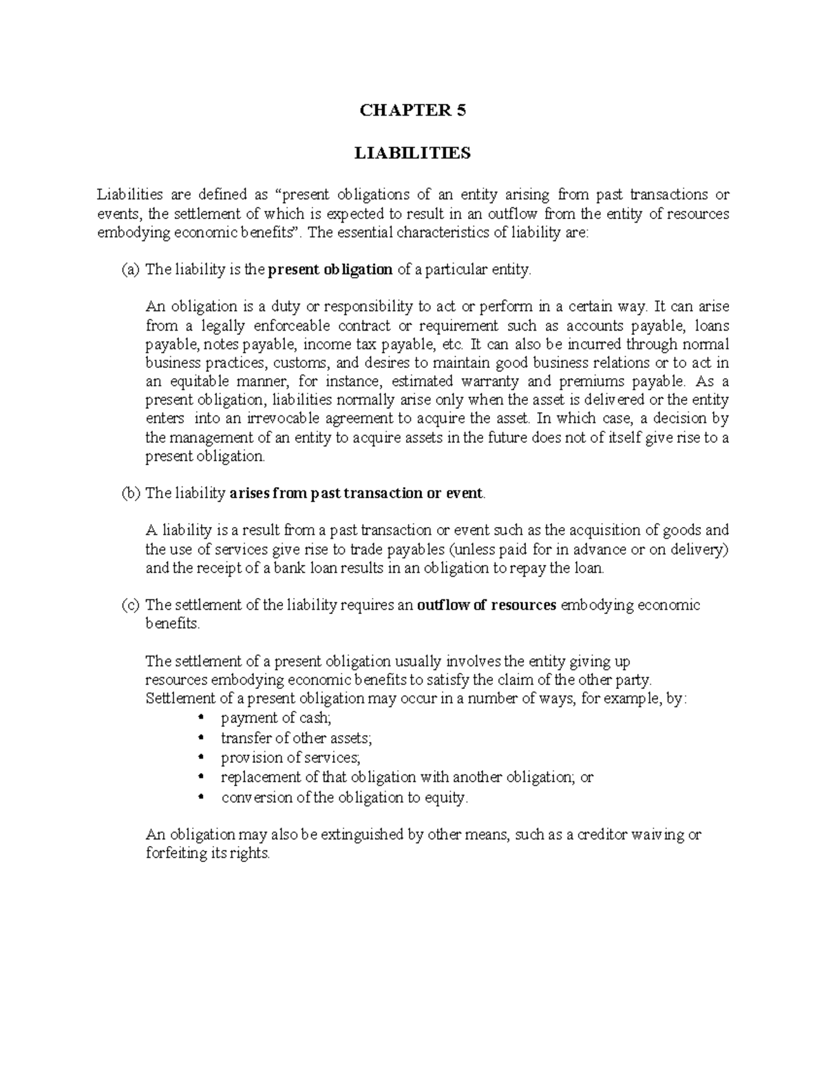 Intermediate Accounting 2 Chapter 1 Current And Non Current Liabilities CHAPTER 5 intermediate-accounting-2-chapter-1-current-and-non-current-liabilities-chapter-5