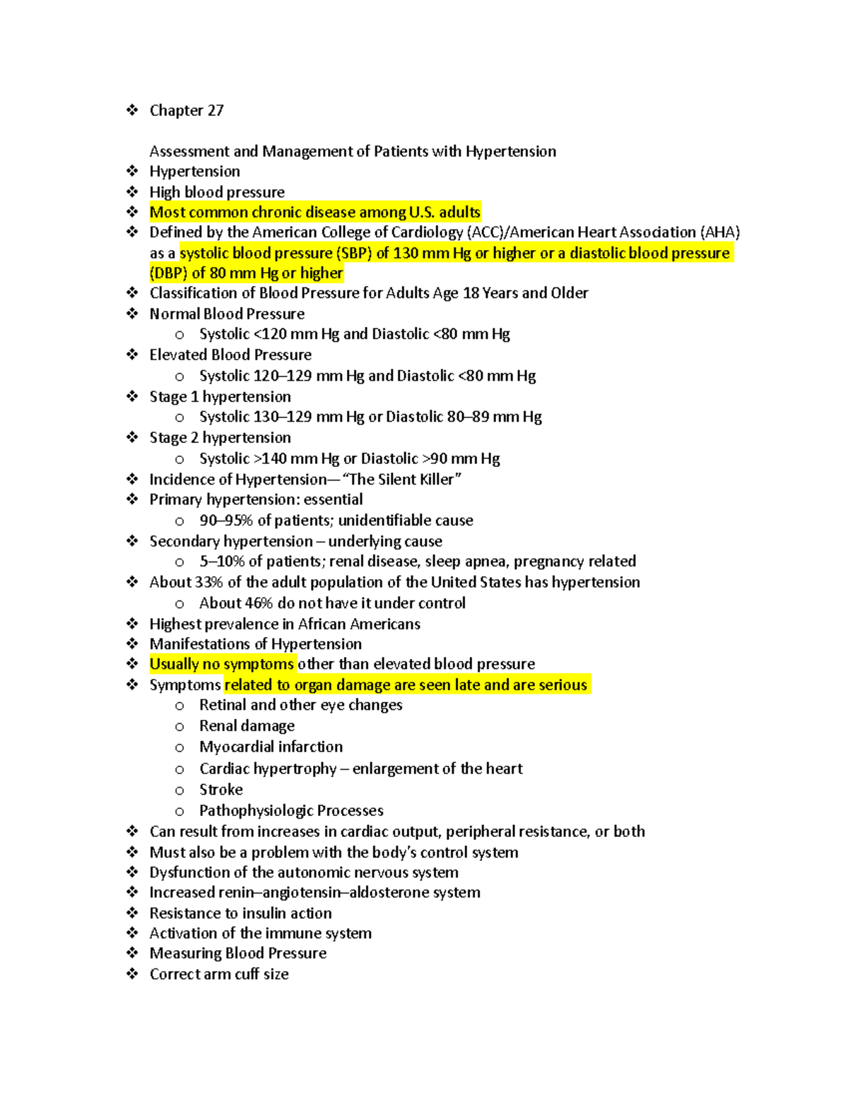 Chapter 27 - Caridac - v Chapter 27 Assessment and Management of ...