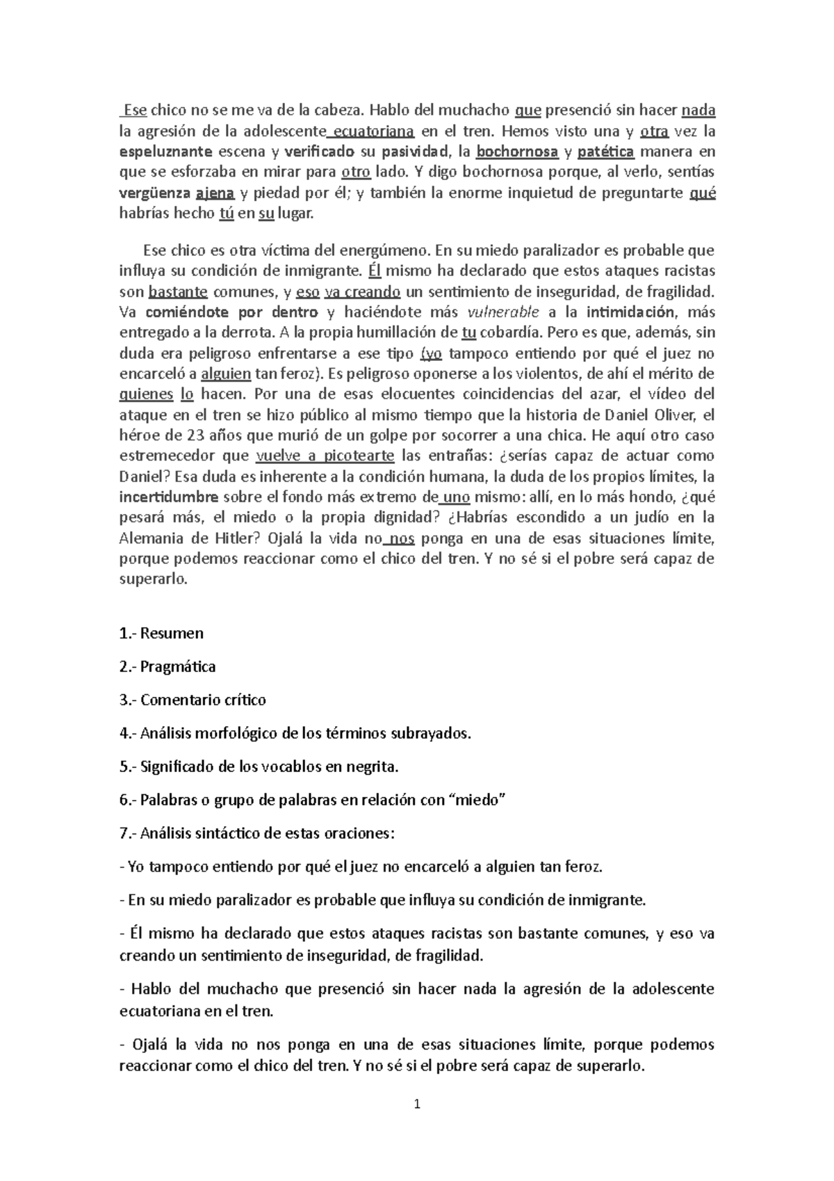 Ese chico no se me va de la cabeza ( Resuelto) - Ese chico no se me va ...