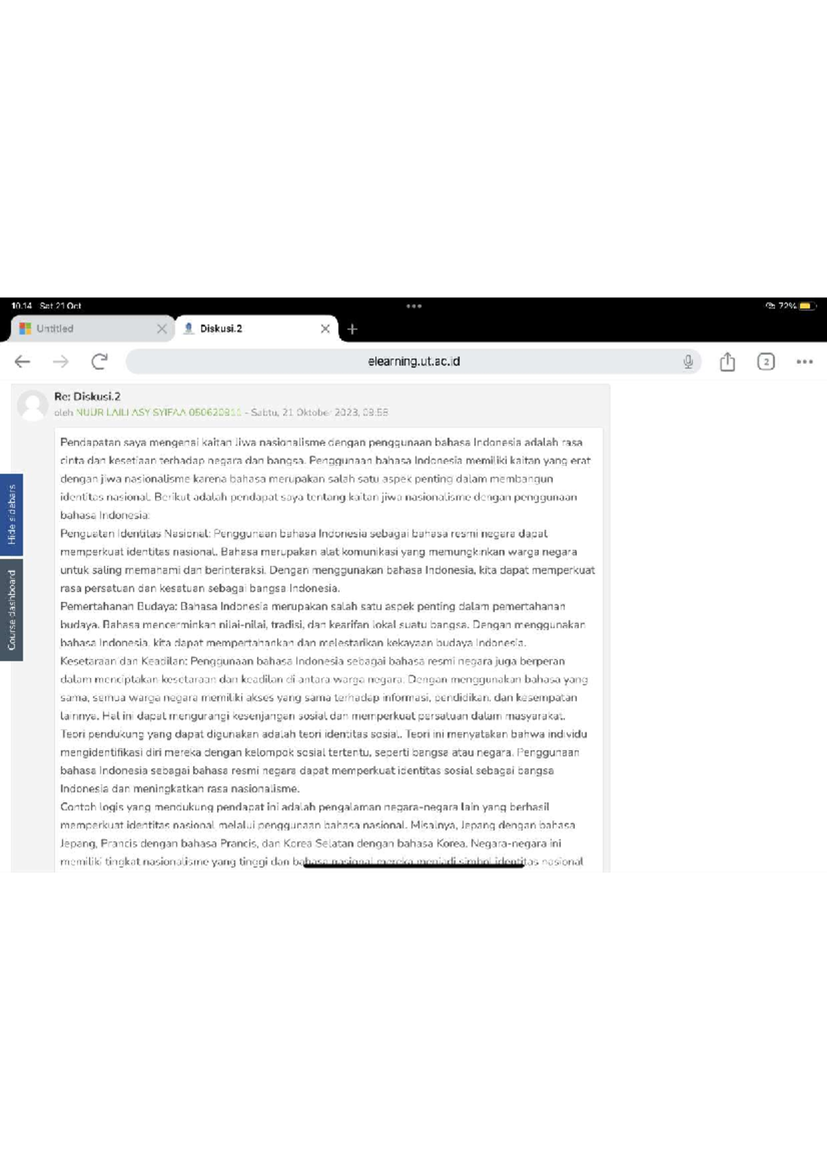 IMG 0385 - Indonesia - Bahasa Indonesia - Studocu