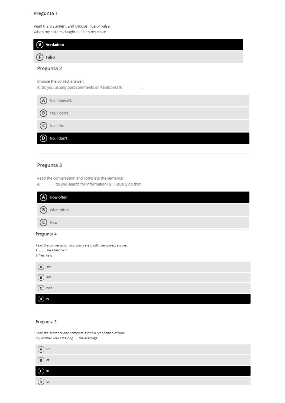 EF PRE1 - espero te sirva - Pre beginner - Studocu