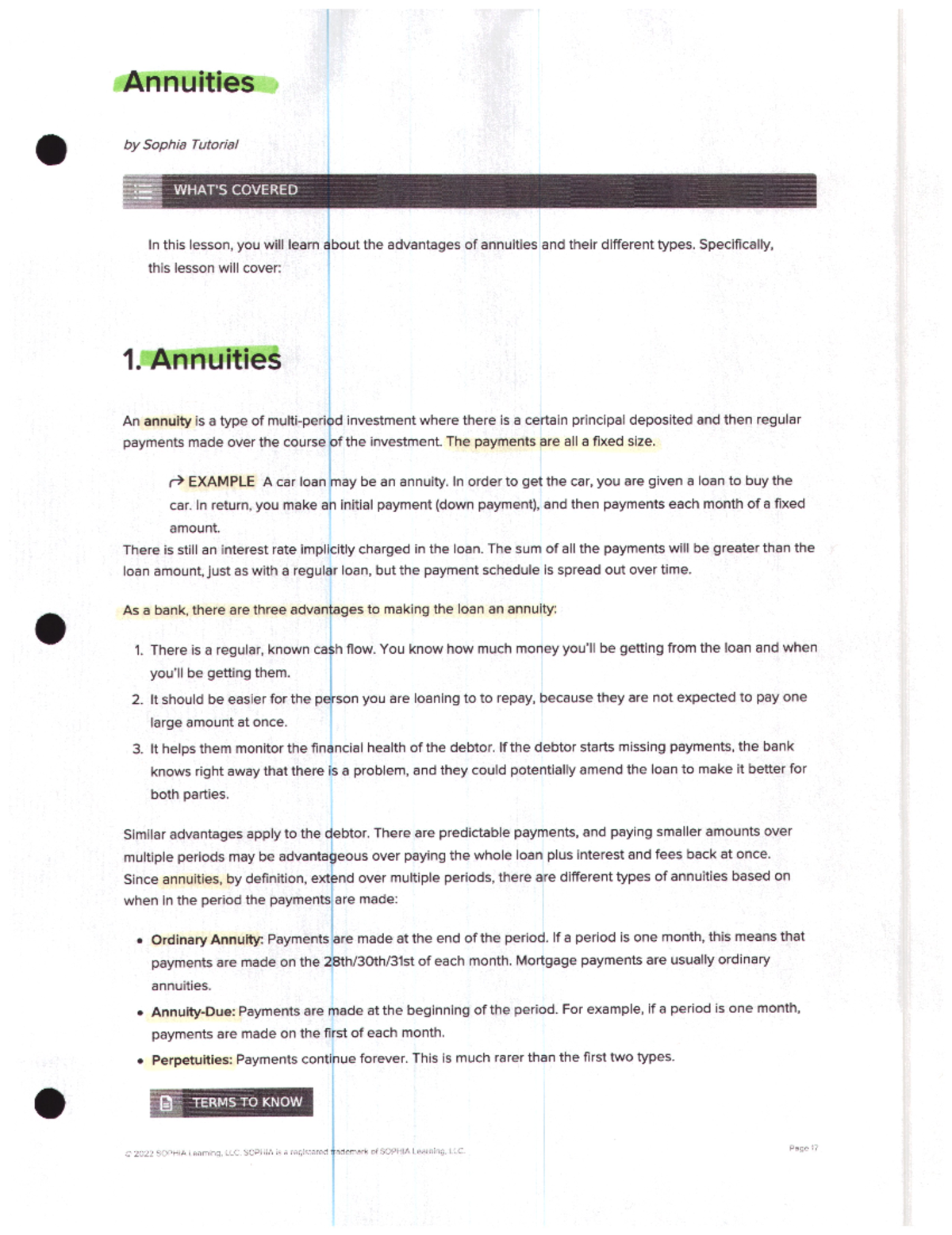 Unit 2 - Unit 2.1.4 - FIN 100 - Studocu
