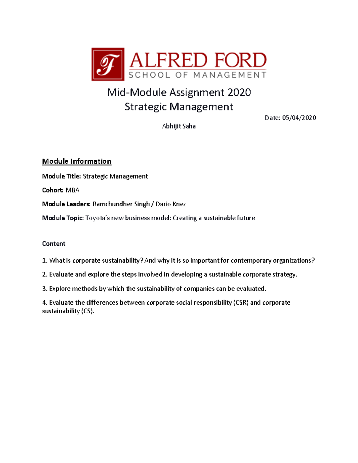 Saha-Strategic Management-MMCS - Warning: TT: undefined function: 32 Warning: TT: undefined ...