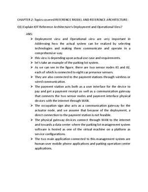 1 Iot Techmax Internet Of Things Studocu