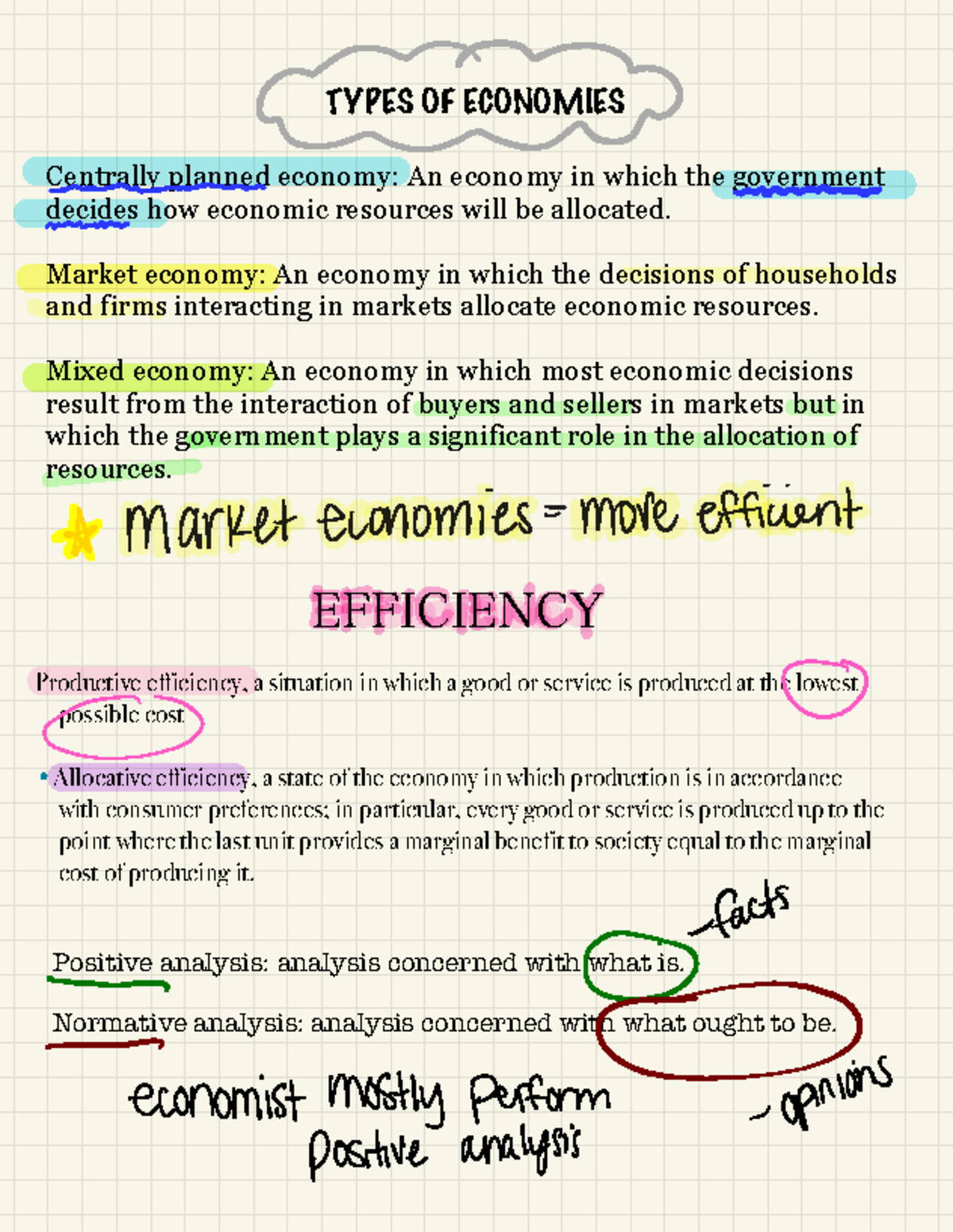 Macroeconomics - the course was very lecture heavy and notes help with ...