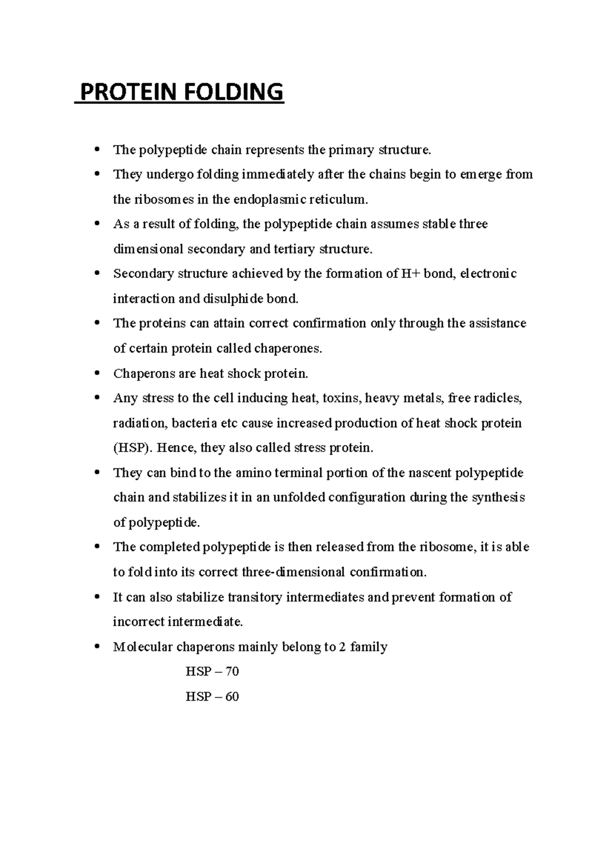Protein Folding Notes Byju's at Arthur Popp blog